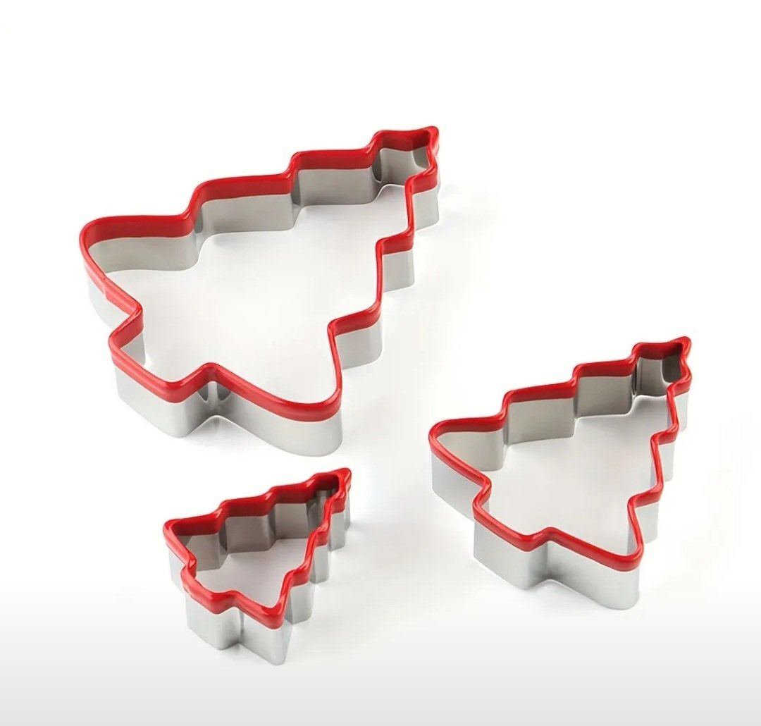 3 Piece Set Christmas Tree Cutter – Crumb Bites' Solutions (CBS)