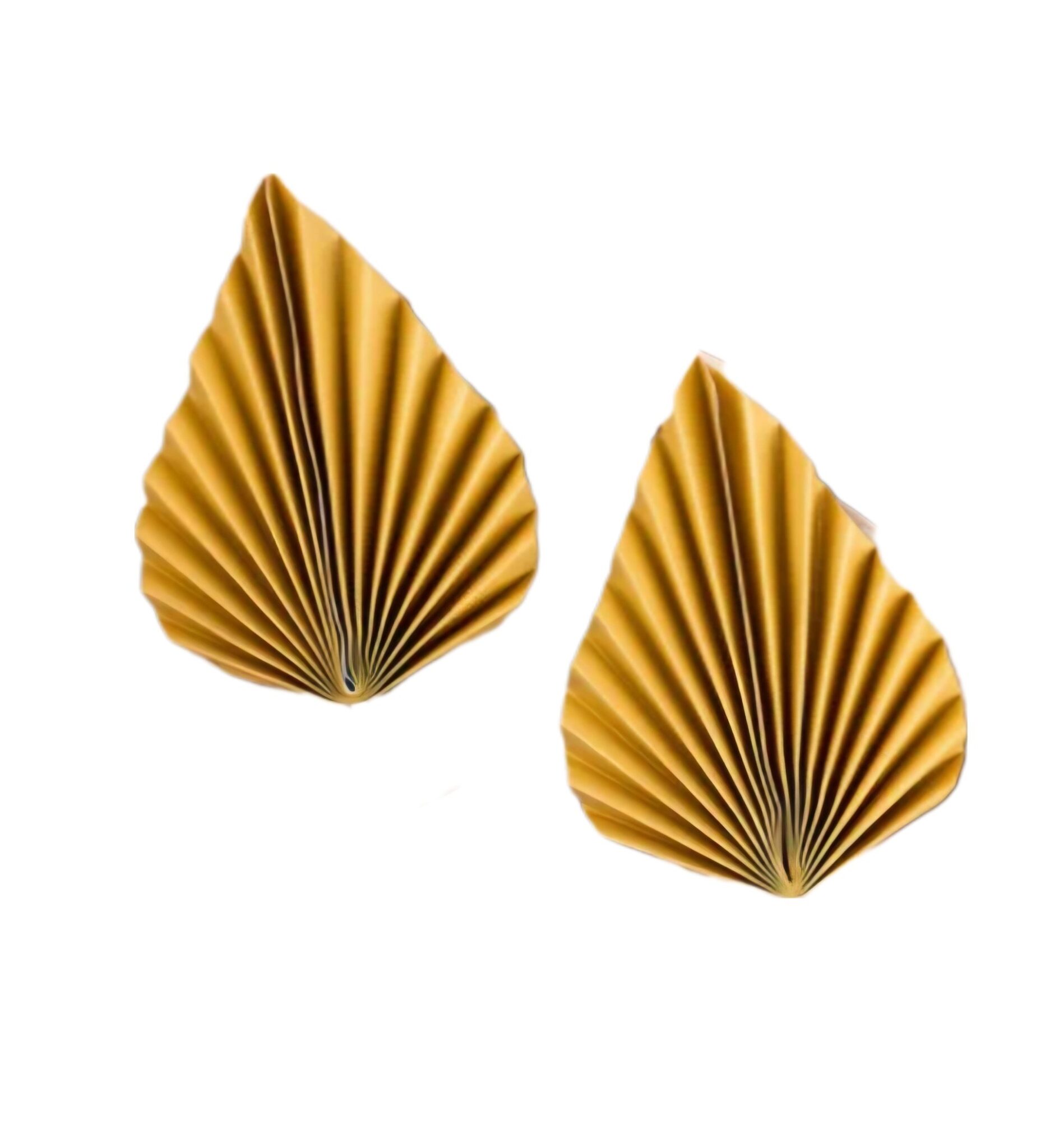 Folding Fan Cake Topper Gold 2 Pieces With Sticks Included – Crumb ...