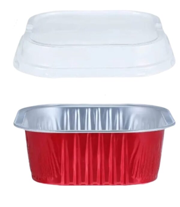 Square Mini Foil Cake Pan With Lid – Crumb Bites' Solutions (CBS)